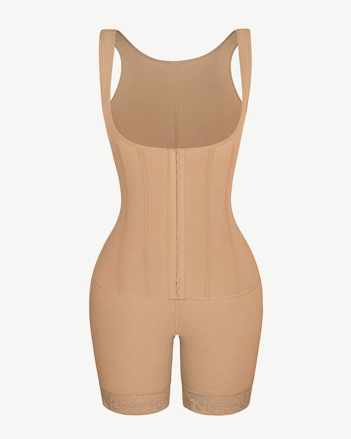 AirSlim® Flexible Boning Full Bodysuit | Open Bust Shaper | SHAPELLX