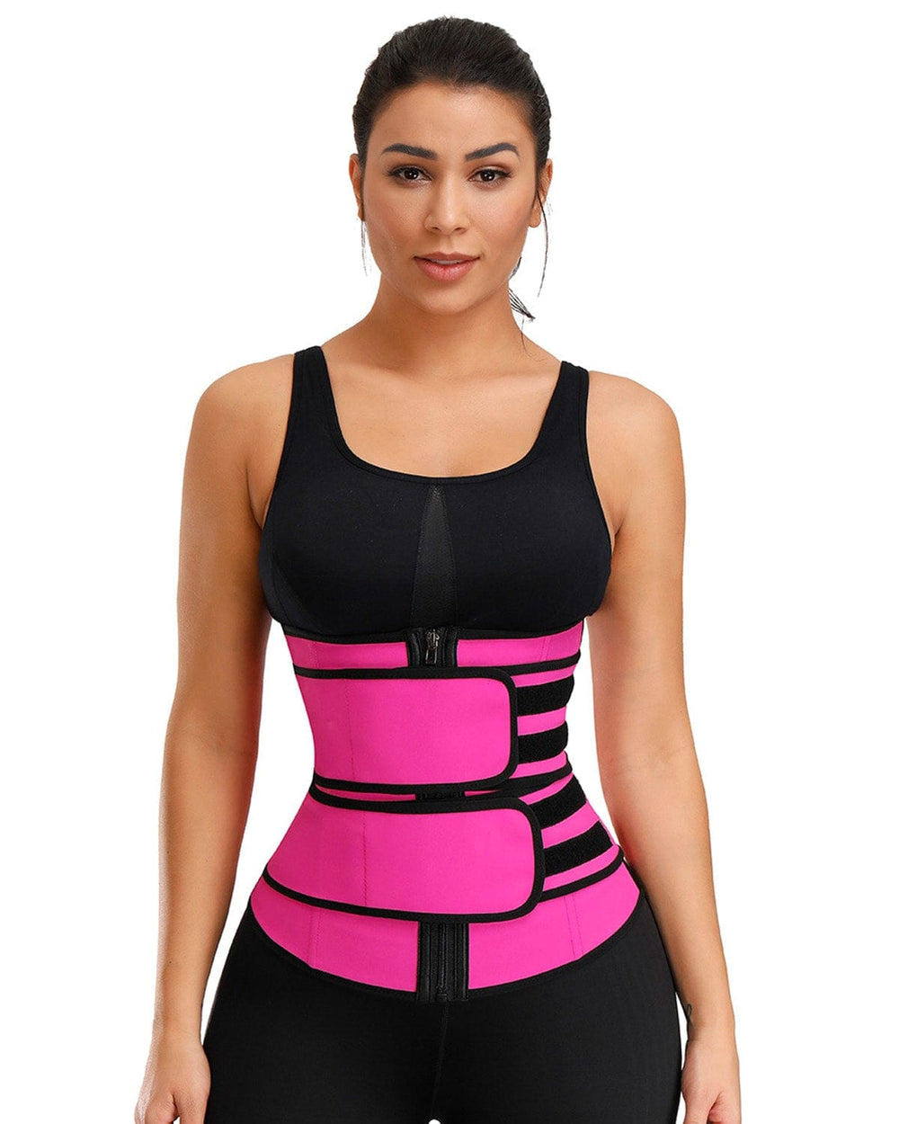 NeoSweat® Firm Control Double Belts Waist Trainer
