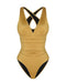 Smart Sculpt Plunge Cutout Swimsuit | Enhance Your Summer Look | Swim